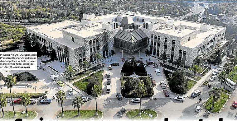 Syrians roam around ousted Assad’s Damascus palace - PressReader
