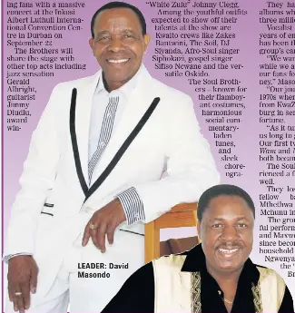Three decades of Soul Brothers - PressReader