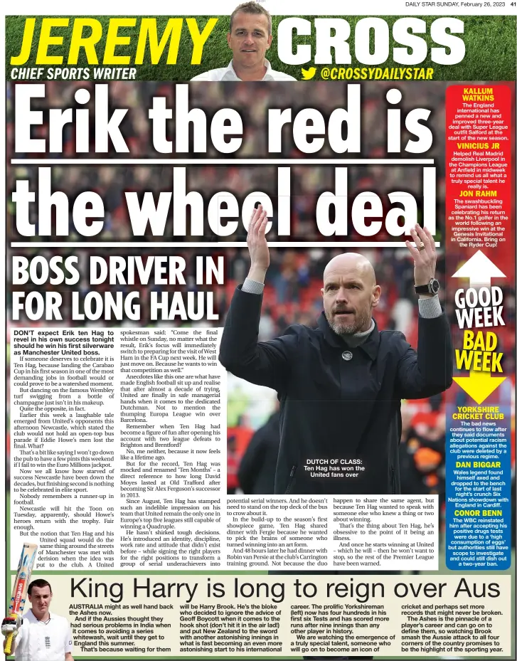 Erik the red is the wheel deal - PressReader