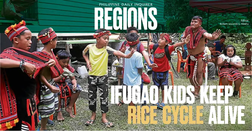 IFUGAO RICE RITUALS IN SAFE (YOUNG) HANDS - PressReader