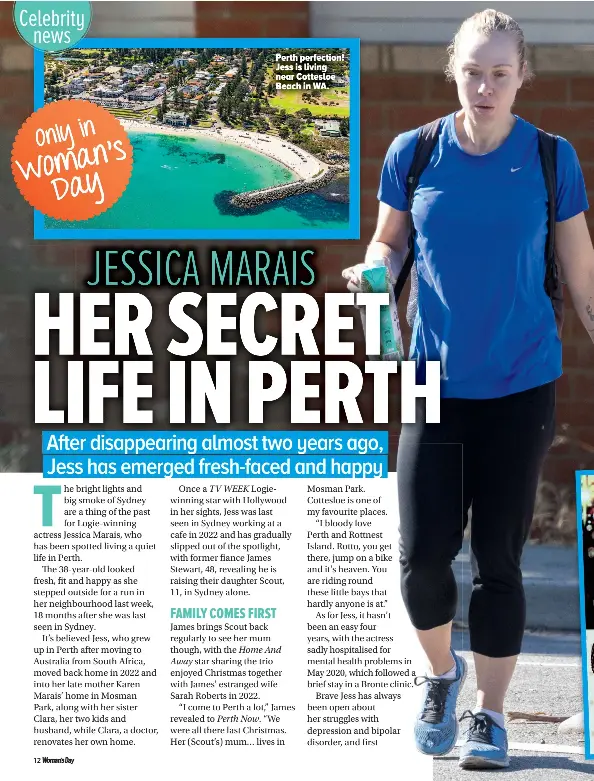 JESSICA MARAIS HER SECRET LIFE IN PERTH - PressReader