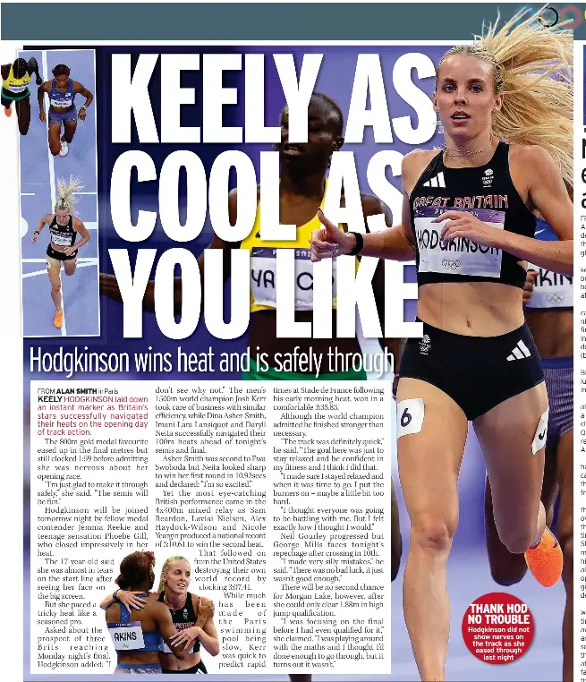 KEELY AS COOL AS YOU LIKE - PressReader
