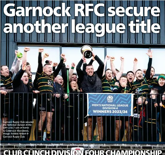 Garnock RFC secure another league title - PressReader