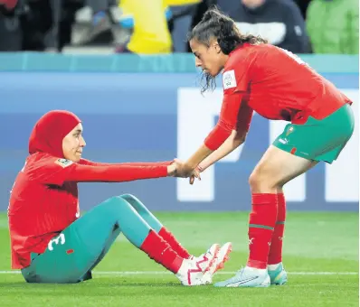 France end Morocco’s run, advance to the quarterfin­als - PressReader