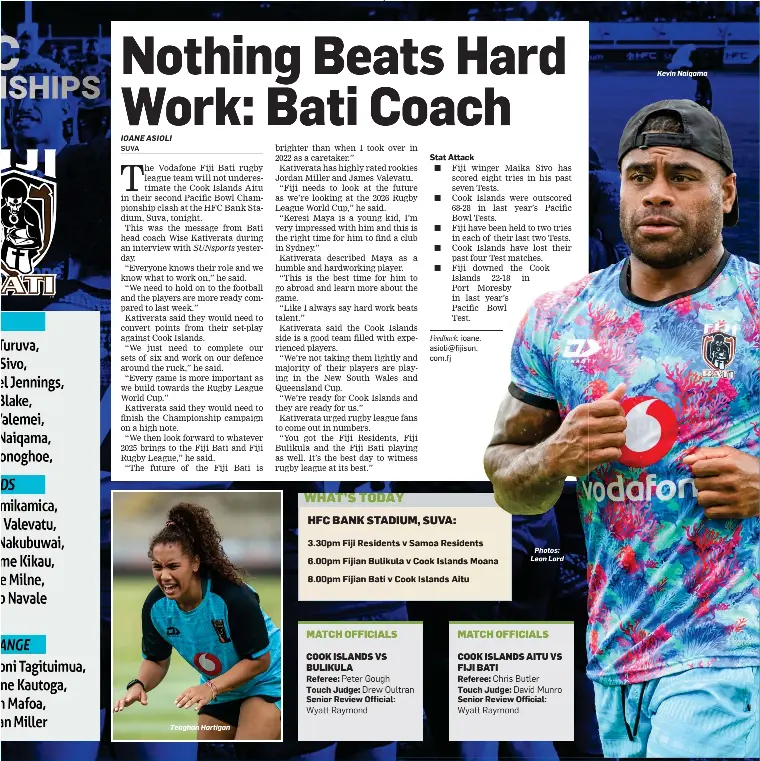 Nothing Beats Hard Work: Bati Coach - PressReader