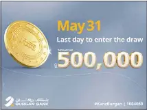 May 31 last day to enter Kanz semi-annual draw - PressReader