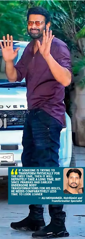 Prabhas stuns with lean look - PressReader