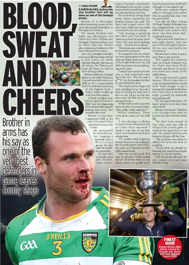 BLOOD,MOST SWEAT AND CHEERS - PressReader