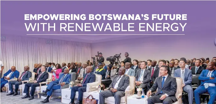 EMPOWERING BOTSWANA’S FUTURE WITH RENEWABLE ENERGY - PressReader