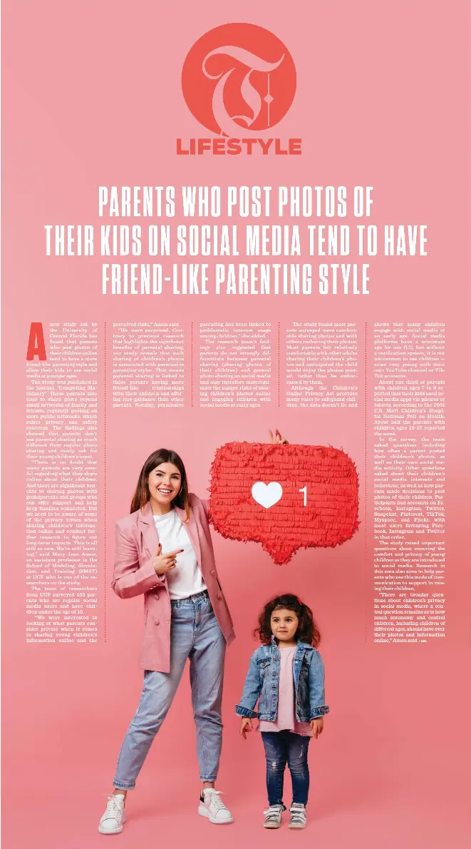 PARENTS WHO POST PHOTOS OF THEIR KIDS ON SOCIAL MEDIA TEND TO HAVE ...