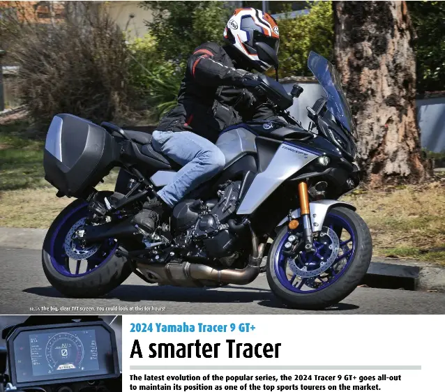 2024 Yamaha Tracer 9 GT+ A smarter Tracer - PressReader