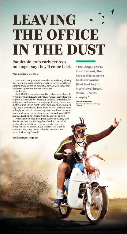 COVID-19’s early retirees say choice is permanent - PressReader