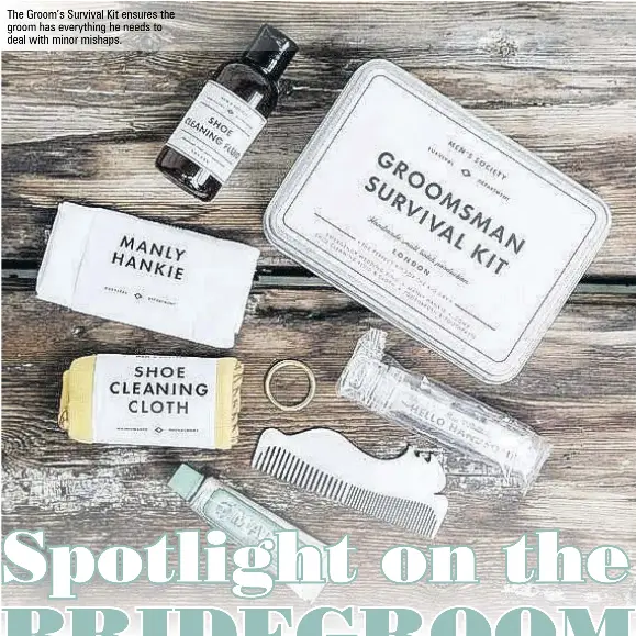 Spotlight on the BRIDEGROOM - PressReader