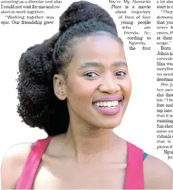 Ngumla shows she’s a class act - PressReader
