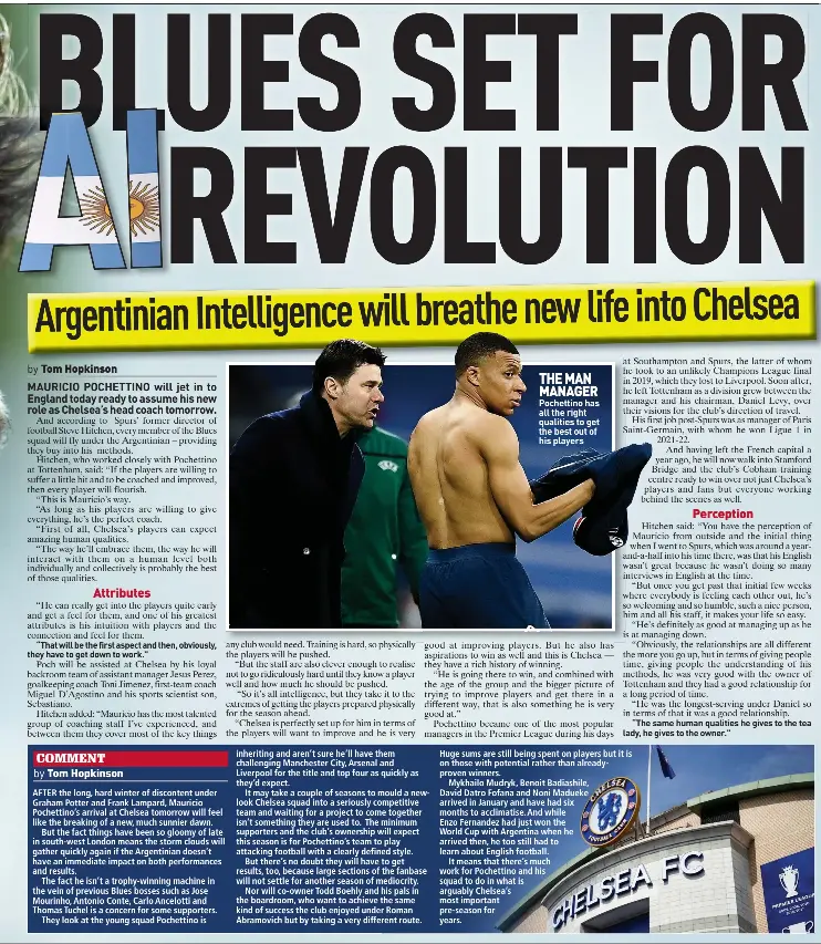 HITCHEN BLUES SET FOR REVOLUTION - PressReader