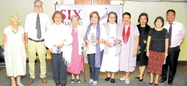 De Lima, 5 other PH women cited in fight for justice - PressReader