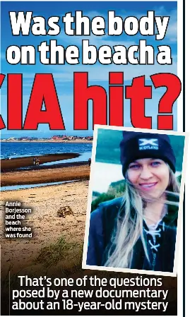 WAS THE BODY ON THE BEACH A CIA HIT? - PressReader