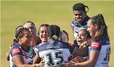 Naikore scores a double in inaugural NRLW win, skipper Dibb leads way ...