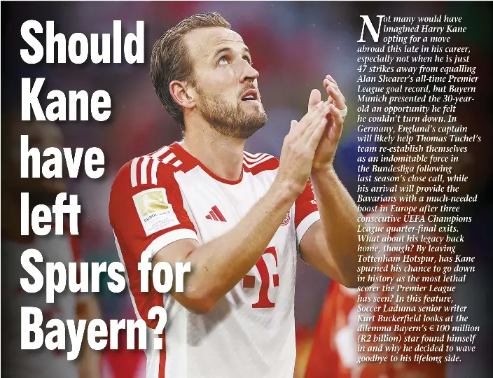 Should Kane have left Spurs for Bayern? - PressReader