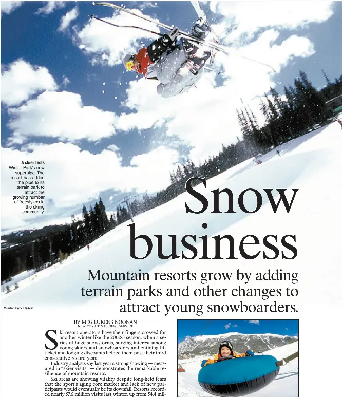 Snow business | Arkansas Democrat-Gazette | PressReade­r