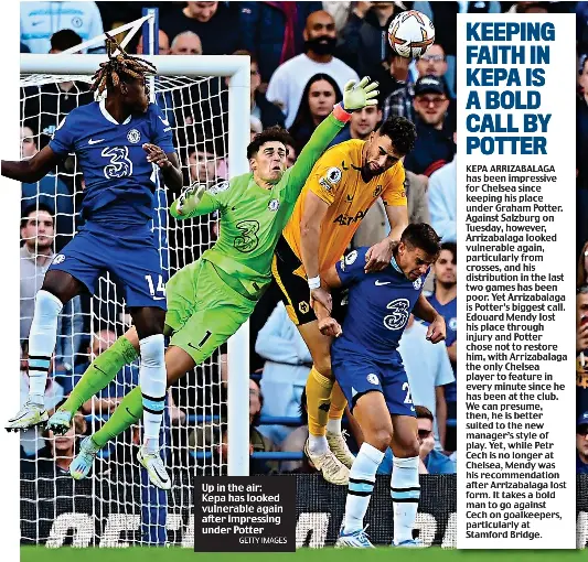 KEEPING FAITH IN KEPA IS A BOLD CALL BY POTTER - PressReader