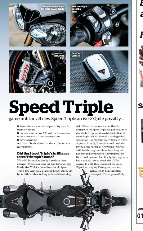 NEW TRIUMPH SPEED TRIPLE - PressReader