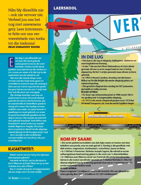 VERVOER OOR DIE JARE - PressReader