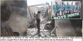 52 Matopo High School boys escape deadly dormitory fire - PressReader