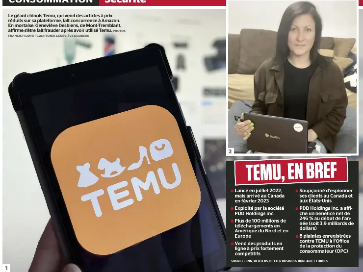 Méfiez-vous, si vous utilisez Temu - PressReader