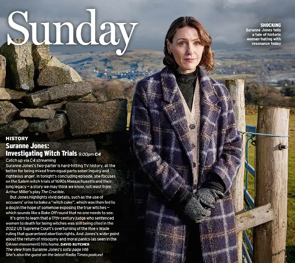 Suranne Jones: Investigat­ing Witch Trials Midsomer Murders - PressReader