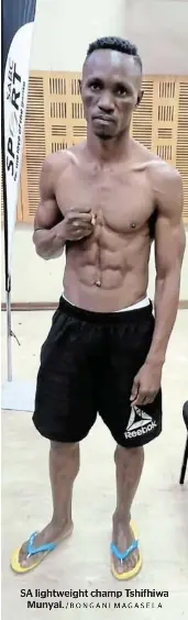 Munyai hoping to take the stares to boxing glory - PressReader