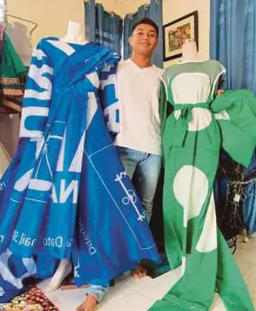 Baju bendera parti raih lebih satu juta tontonan di Tiktok - PressReader