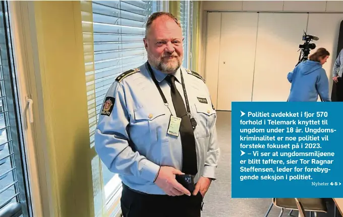 Politiet: – Det er tøffere miljøer - PressReader