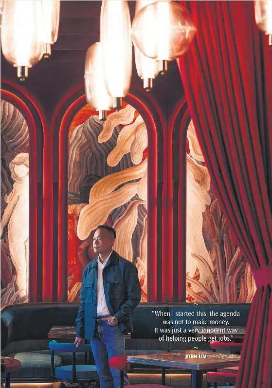 JOHN LIM: UNLIKELY ASCENT FROM LAB COATS TO LUXURY SUITES - PressReader
