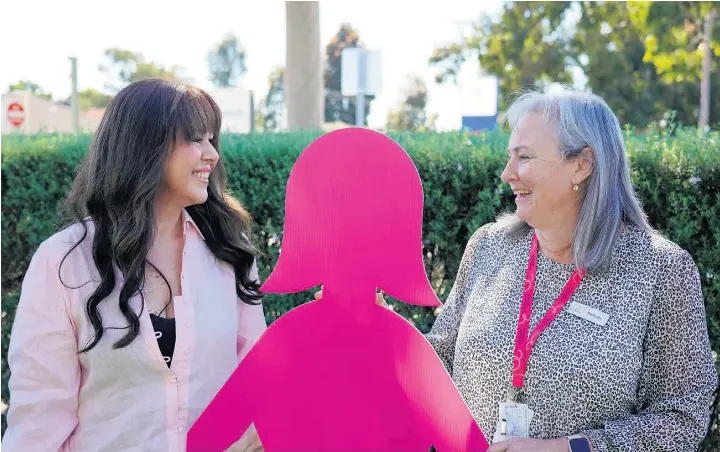 Michelle’s message to local women: get checked - PressReader