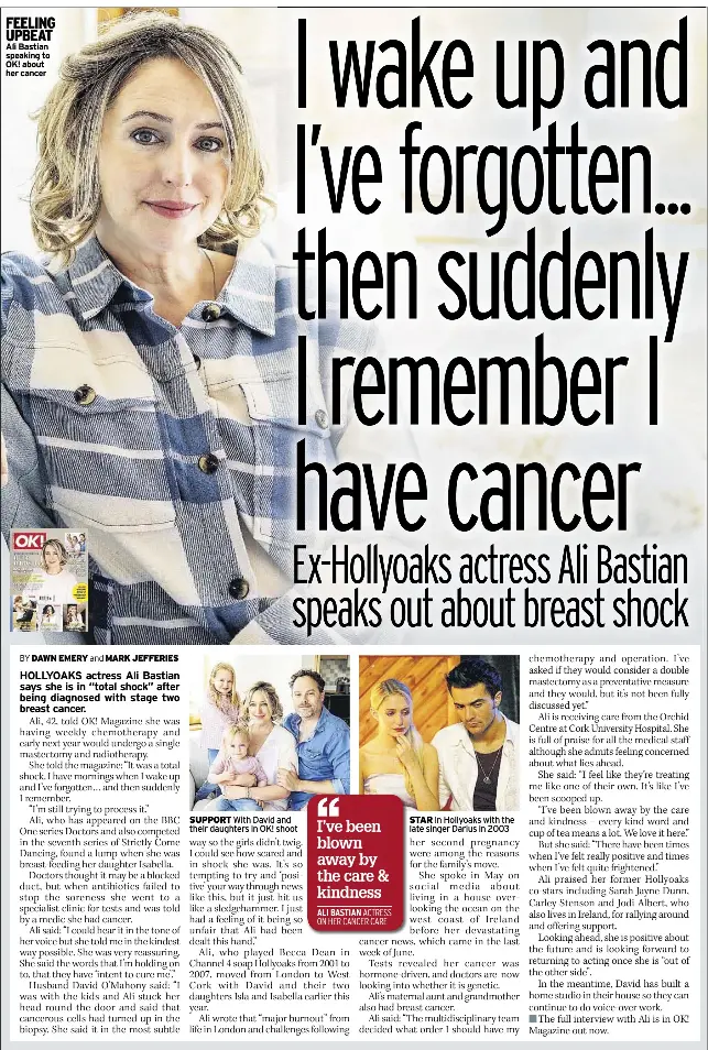 I wake up and I’ve forgotten... then suddenly I remember I have cancer - PressReader