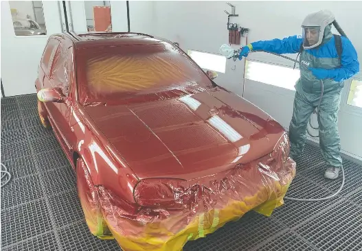 INSIDE THE PAINT BOOTH WITH MY `CLASSIC' MK.4 VW GTI - PressReader