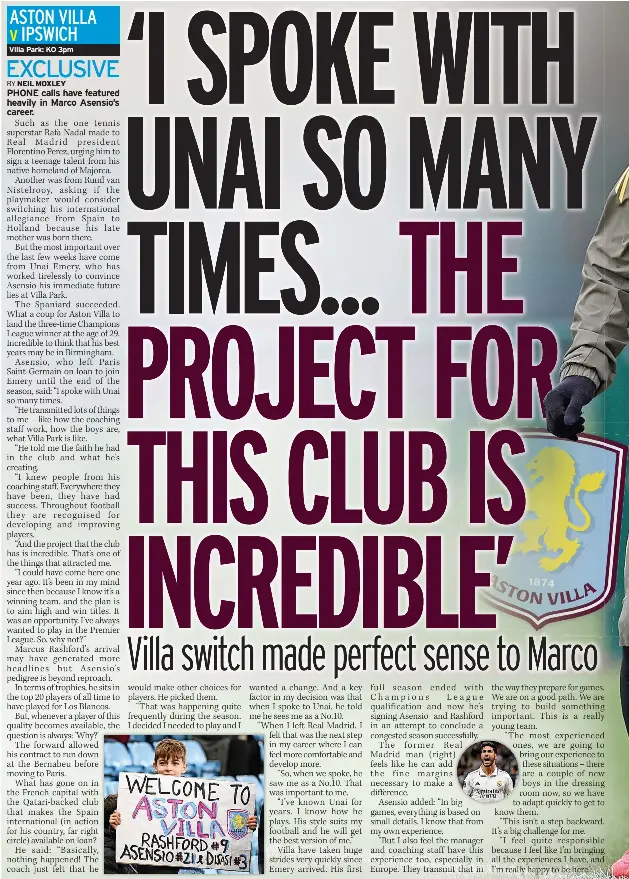 ‘I SPOKE WITH UNAI SO MANY TIMES... THE PROJECT FOR THIS CLUB IS INCREDIBLE’ - PressReader