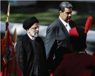Provocativ­a, turnê de líder do Irã acena a nova ordem multipolar ...