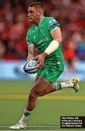 Local lad Penny to rack up 100 Falcons games - PressReader