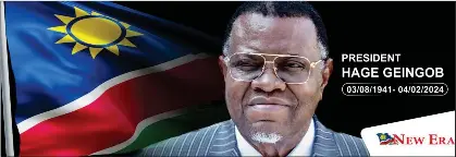 Geingob broke barriers with inclusivit­y: Manombe-Ncube - PressReader