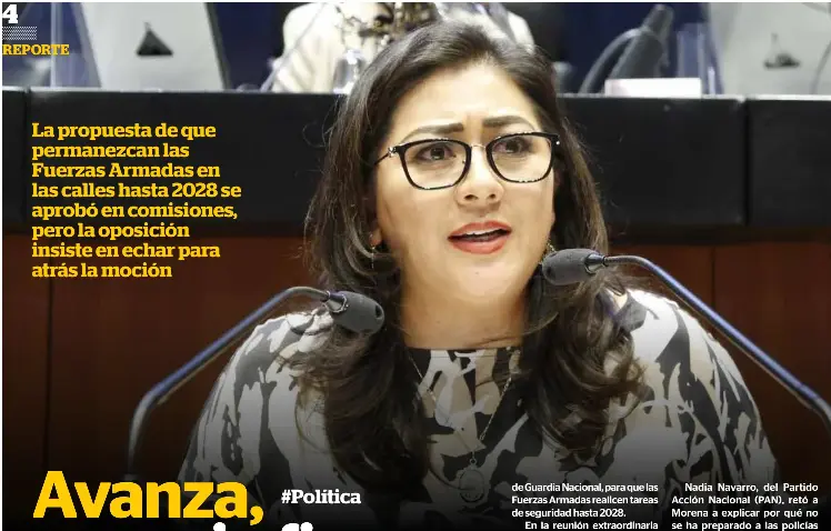 Avanza, pero sin firmeza - PressReader