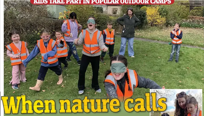 KIDS TAKE PART IN POPULAR OUTDOOR CAMPS Children learn new skills with ...