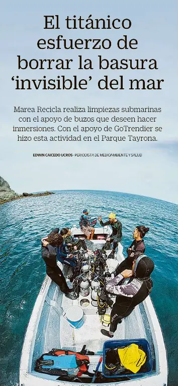 El titánico esfuerzo de borrar la basura ‘invisible’ del mar - PressReader