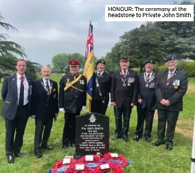 Ceremony held in honour of Rorke’s Drift survivor - PressReader