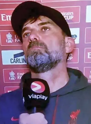 Klopp kept on ranting AFTER ‘dumb’ interview - PressReader