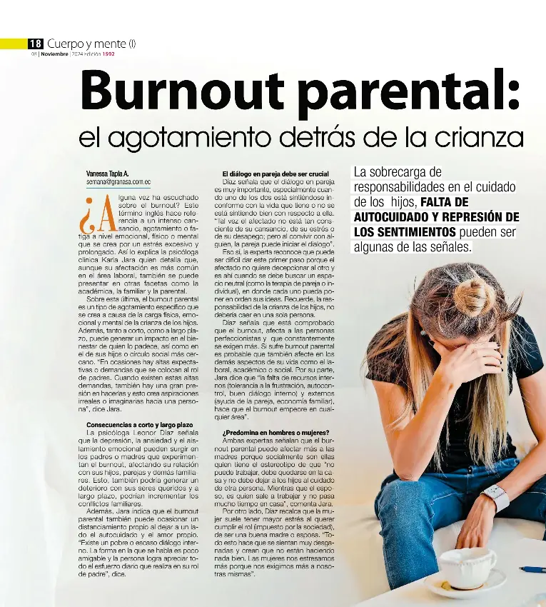 Burnout parental: - PressReader