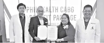 Philhealth accredits CSMC for CABG Z-benefit Package - PressReader