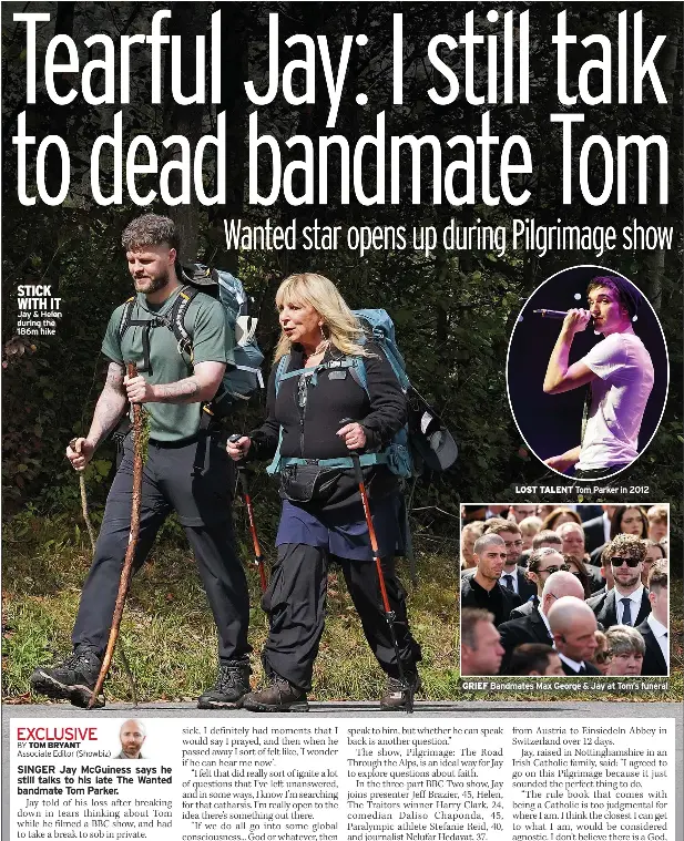 Tearful Jay: I still talk to dead bandmate Tom - PressReader
