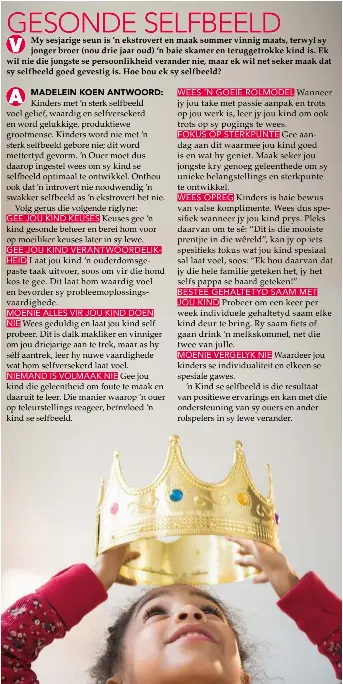 GESONDE SELFBEELD - PressReader